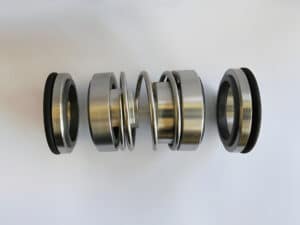 Components of a Double Mechanical Seal