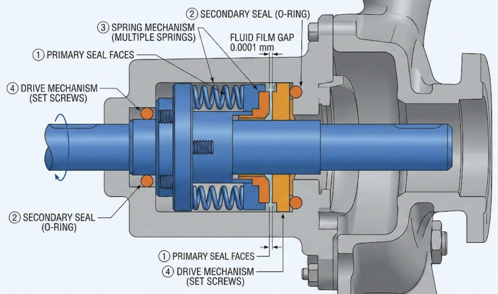 Types of Mechanical Seals for Centrifugal Pumps: A Complete Guide to ...